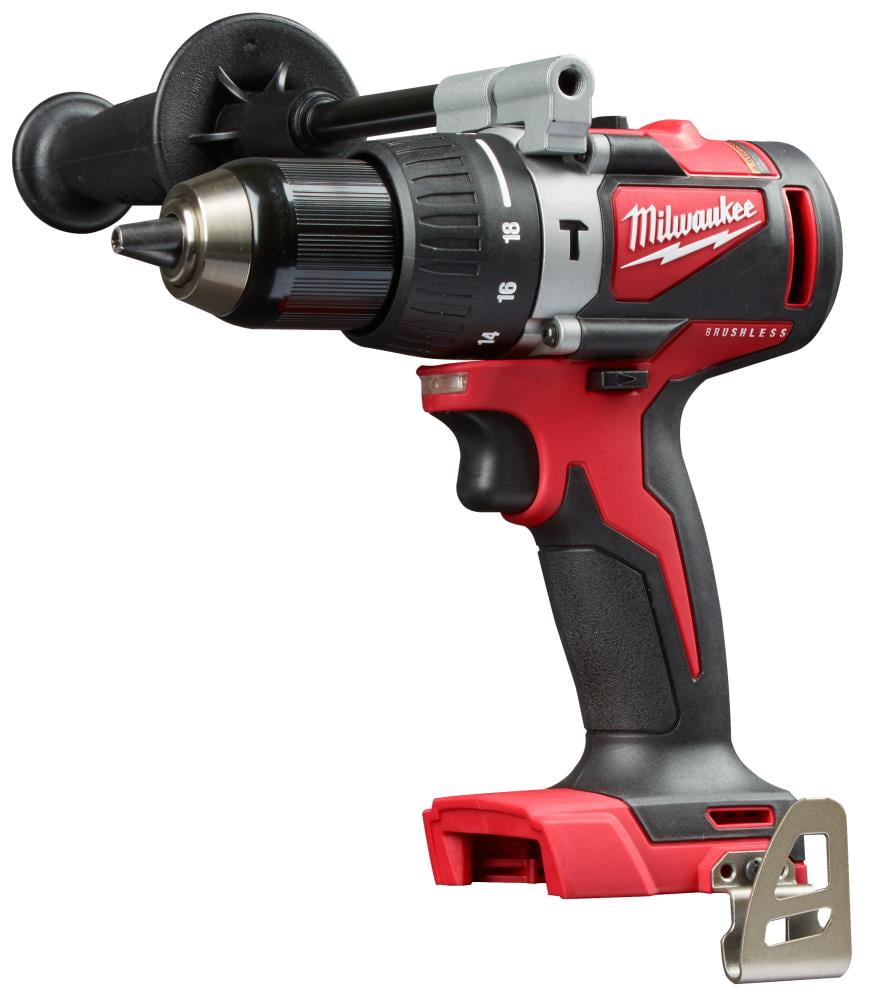 Milwaukee-2902-20 M18 Brushless 1/2 in. Hammer Drill Bare Tool ...