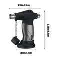 HaoXun 1 Pc Refillable Butane-fueled Torch with Safe Lock & Adjustable ...