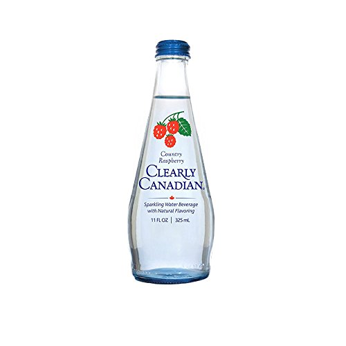 Clearly Canadian Sparkling Flavored Water (Country Raspberry, 12 Pack ...