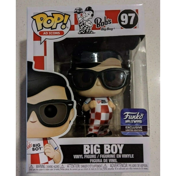 Funko Pop Bobs Big Boy Hollywood Exclusive 97 Funko - | Walmart en línea