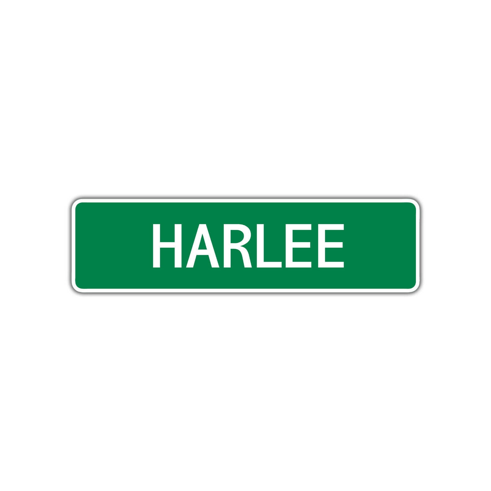 Harlee Girls Children Indoor Outdoor Unique Wall Novelty Name Letter ...
