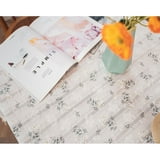Korean Style Small Daisy Cotton Floral Tablecloth,Tea Table Decoration ...