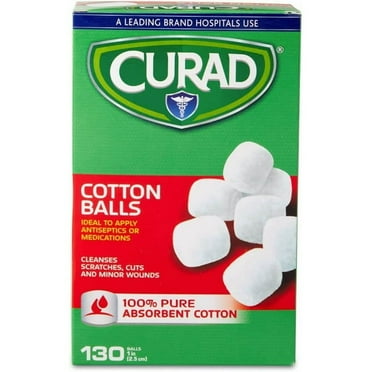 Kendall Cotton Ball 2600 Medium Pack of 500, White - Walmart.com