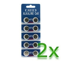 AG13 ALKALINE Cell batteries LR44 - Walmart.com