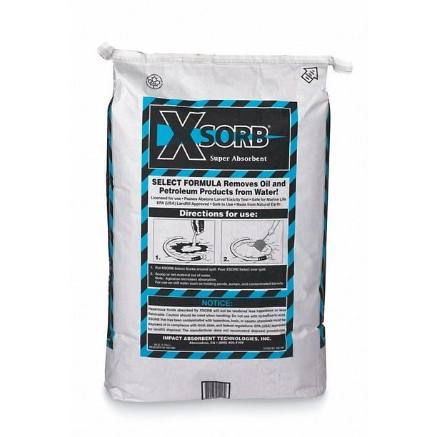 Xsorb Hydrocarbon Absorbent,1.75 cu. Ft.,Bag XB110S - Walmart.com