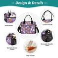 ALAZA Cute Pumpkin Dogs Print Cooler Lunch Bag Insulated Reusable Lunch ...