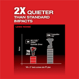 "Milwaukee 2551-20 M12 FUEL SURGE 1/4"" Hex Hydraulic Driver, Torque ...
