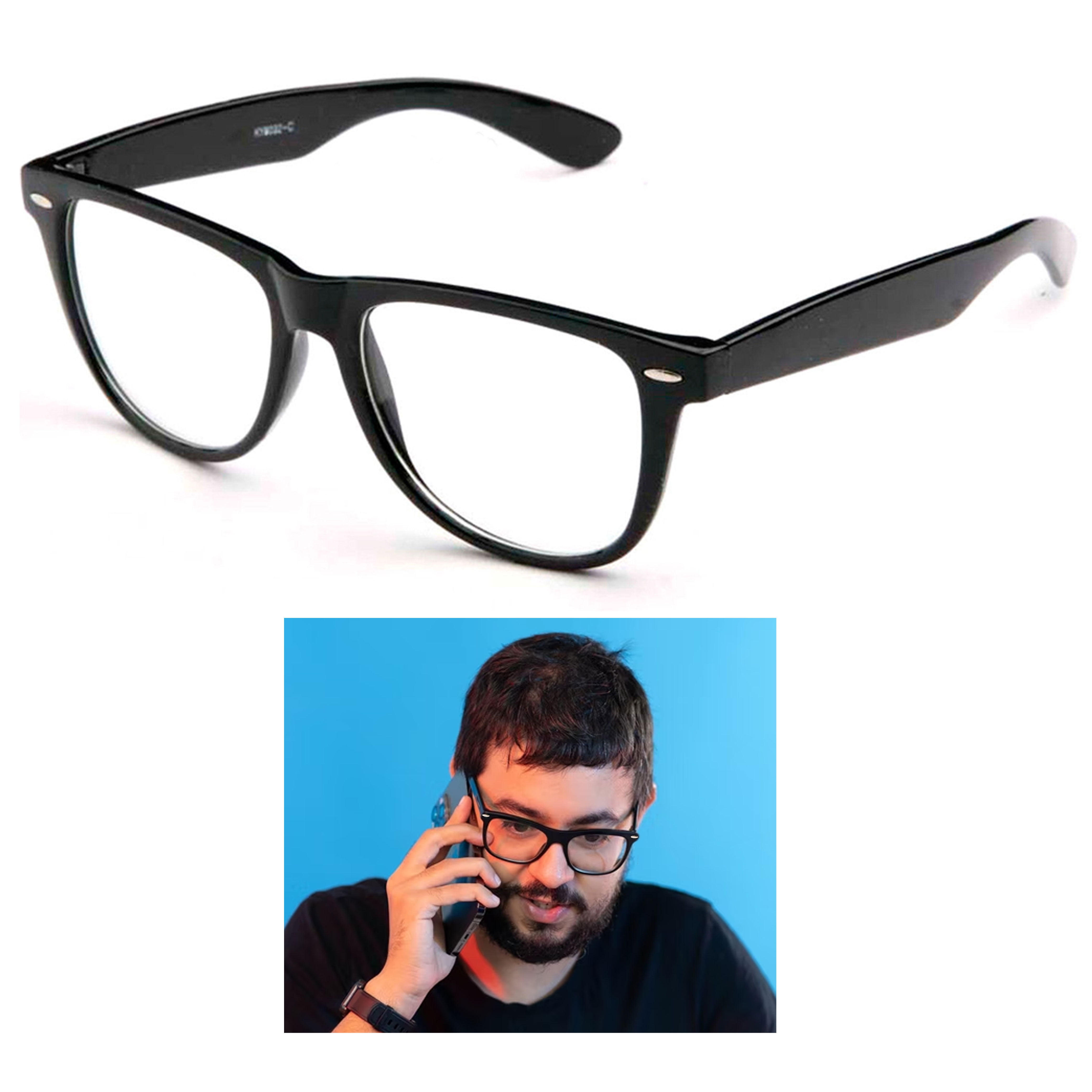 Black Geek Glasses