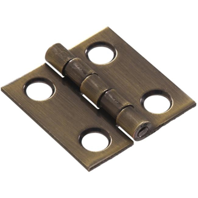 Hillman 851180 1 in. Antique Brass Broad Hinge - Walmart.com