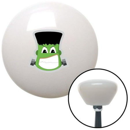 Frankenstein Cartoon Angry White Retro Shift Knob with M16 x 1.5 Insert ...