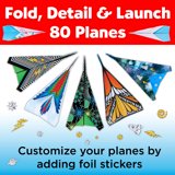 Creativity for Kids Fold & Launch Paper Airplanes - Air Toy Hobby ...