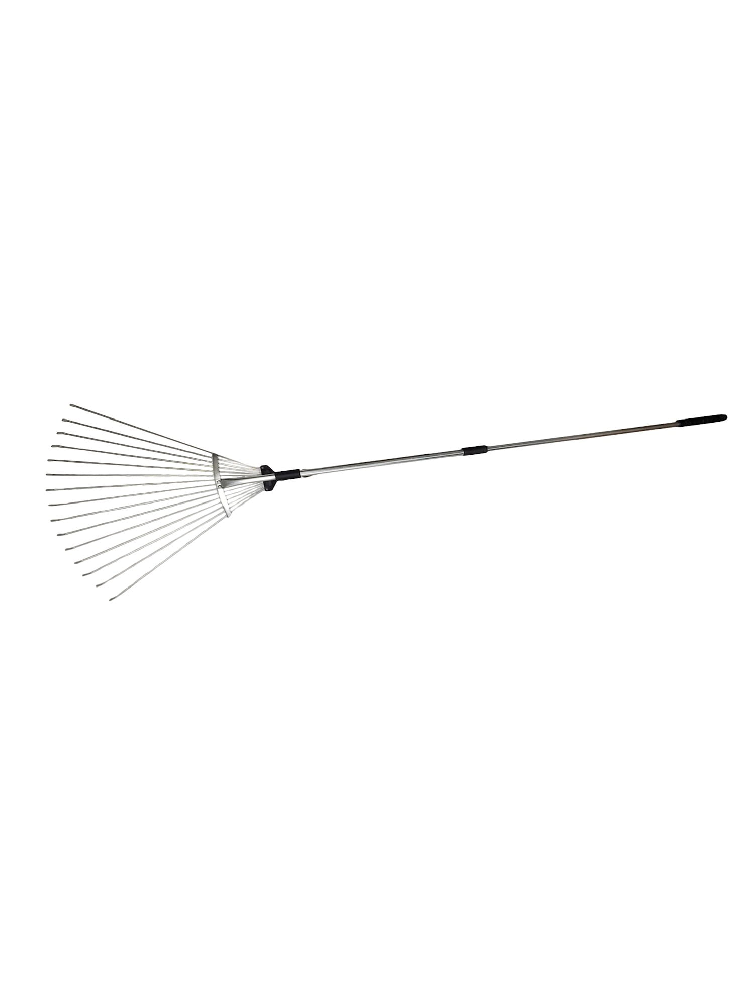 The Earthly Way Telescopic Rake - Stainless Steel Collapsible Rake with ...