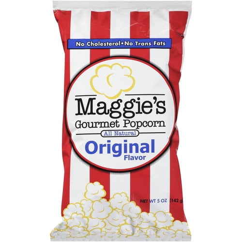 Maggie's Gourmet Original Fresh Popped Popcorn, 5 ounces - Walmart.com
