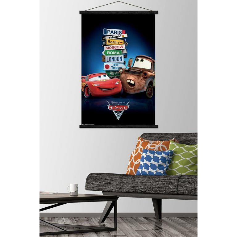 Pixar Cars 2 Poster