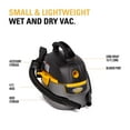 Stinger 2.5 Gal. Compact Wet/Dry Vac with 1.75-Peak HP, Filter Bag ...