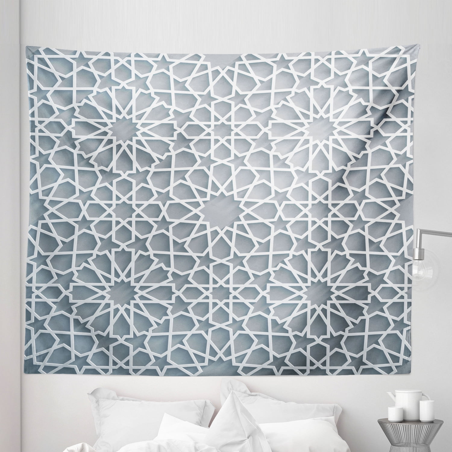 Oriental Tapestry, Lattice Illustration Eastern Themed Starts and ...