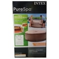 Intex 28523E PureSpa Deluxe Cover, for 4-person/77in Round PureSpa ...
