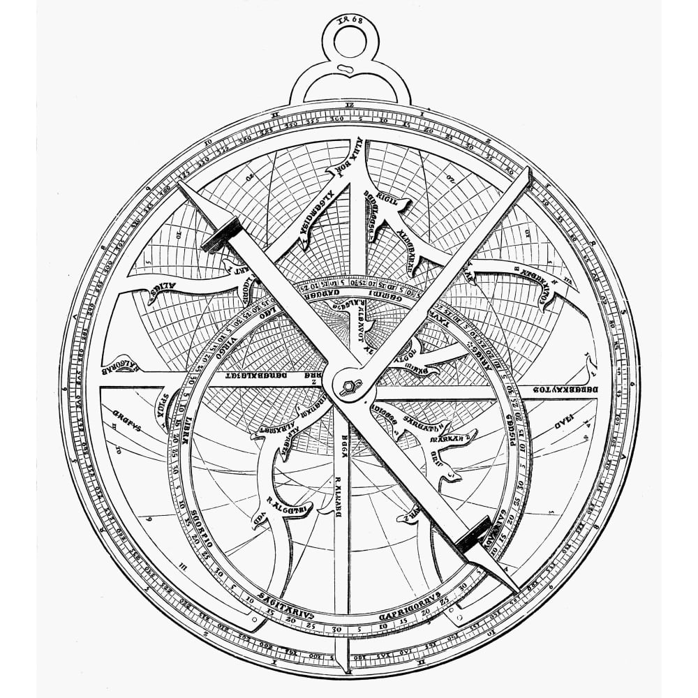 Astrolabe 15Th Century Ngerman Mathematician And Astronomer Johann ... Astrolabe 15Th Century Ngerman Mathematician And Astronomer Johann ...
