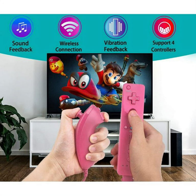 Pink Wii Controller