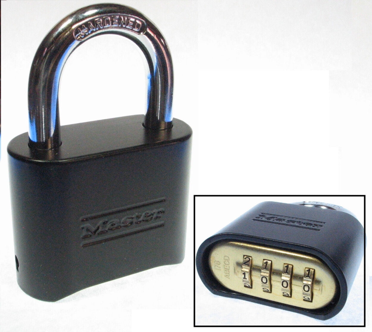 Master Lock 178BLK Set to Your Own Combination - Walmart.com