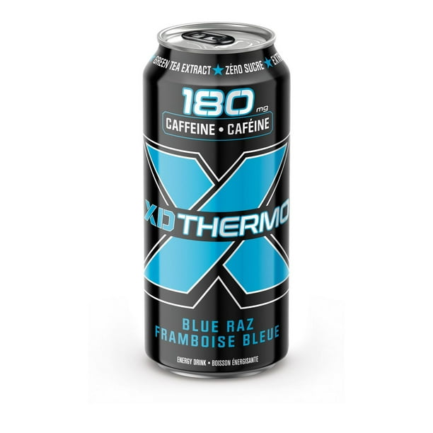 Rockstar XD Thermo Blue Raz Energy Drink, 473mL, 473mL - Walmart.ca