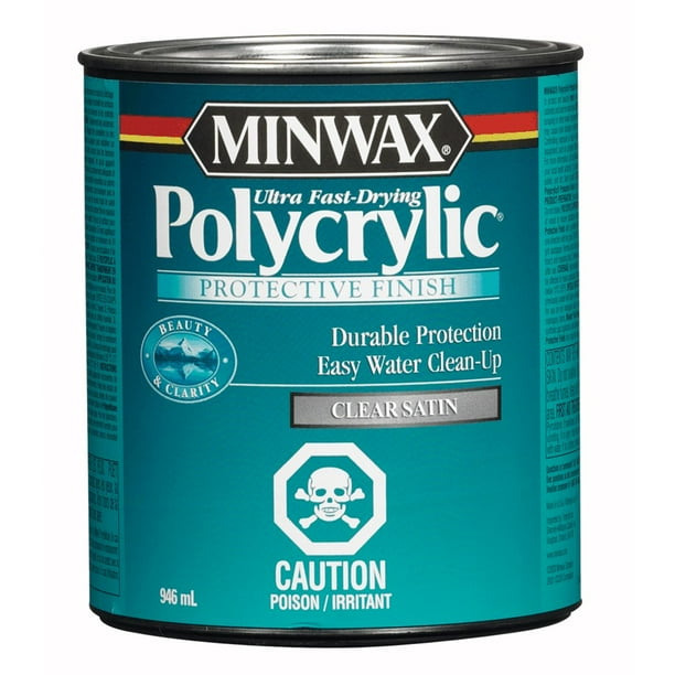 Polycrylic Protective Finish - Clear Satin, 946 ml - Walmart.ca