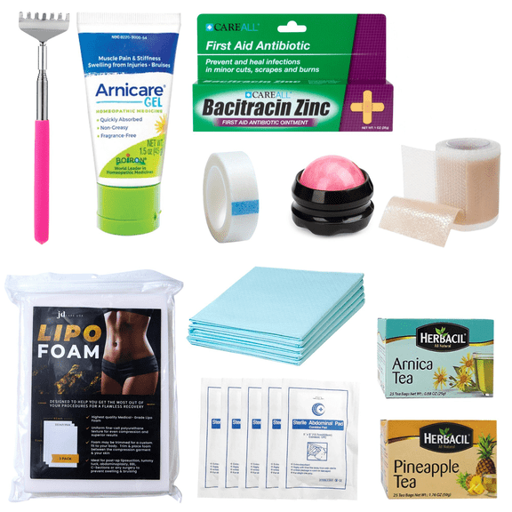 JDCare Mastectomy Plus Recovery Kit (26 pc set) – Post Surgery Comfort ...