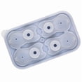 2X French Bulldog Ice-Cube Mold, 4 Hole Fun Shapes Frenchie Bull Dog ...