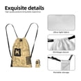 Ancient Greece Mythology Retro Packable Drawstring Backpack ...