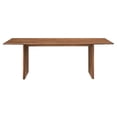 86 Inch Dining Table, Walnut, Wood, Kitchen Cafe Bistro Hospitality ...