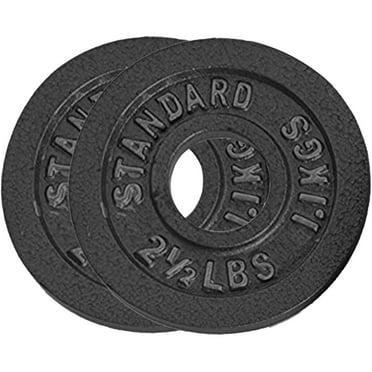 CAP Barbell Standard Vinyl Weight Plate Set, 10 lb (2.5 lb x 4 ...