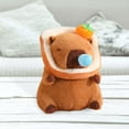 Kokiya Capybara Plush Toy, Capybara Stuffed Animal with Removable Snot ...