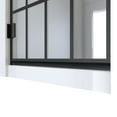DreamLine Unidoor Toulon 28 in. W x 72 in. H Frameless Hinged Shower ...