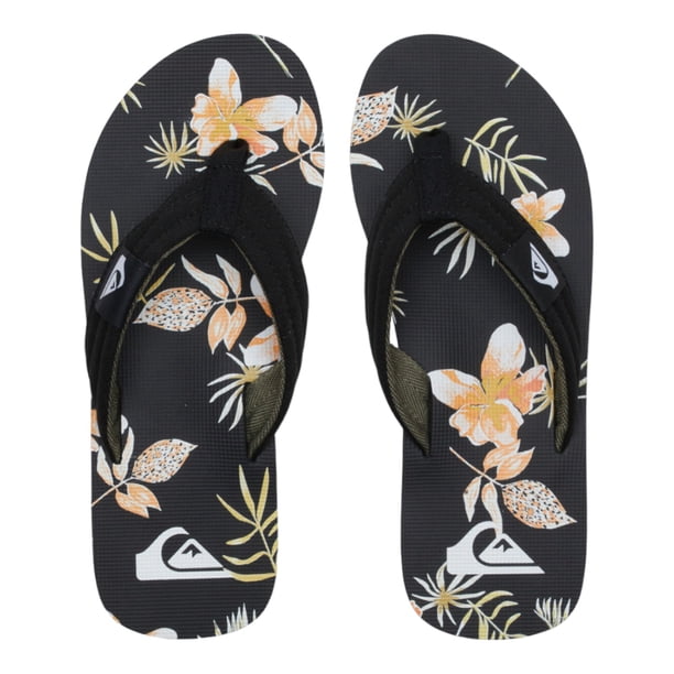 Sandalias QUIKSILVER Molokai Para Hombre Color Negro Modelo ...