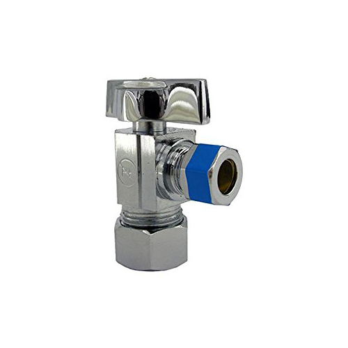 LARSEN SUPPLY CO. INC. 06-9211 5/8CMPx3/8 Angle Valve - Walmart.com
