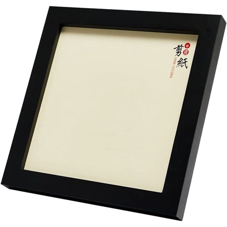 Decorative empty frame for Chinese Handmade Paper-Cut Square Black ...