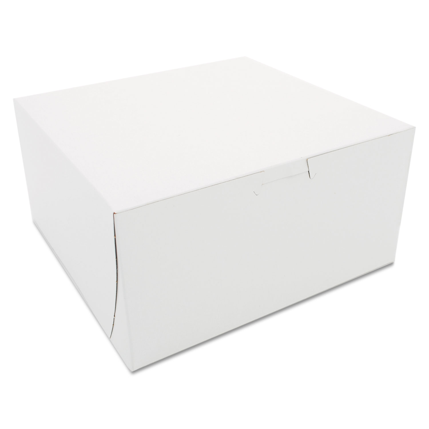 SCT Non-Window Bakery Boxes 8 x 8 x 4 White 250/Carton 0941 - Walmart.com