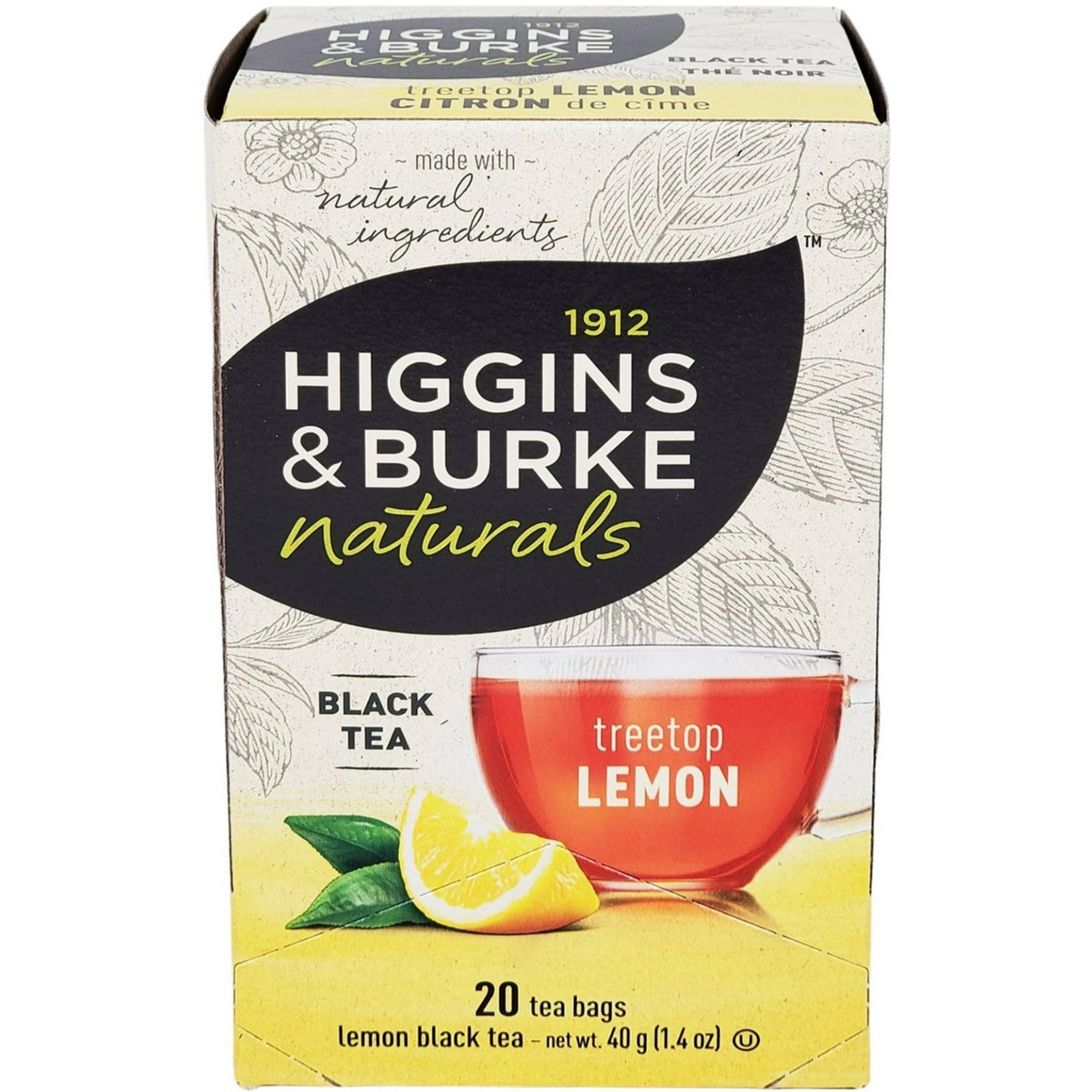 Click here for A2zchef Higgins & Burke - Tea Bags - Lemon Tea Cas... prices