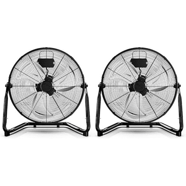 Autocessing Industrial Floor Shop Fans,Heavy Duty Commercial Metal Fan ...