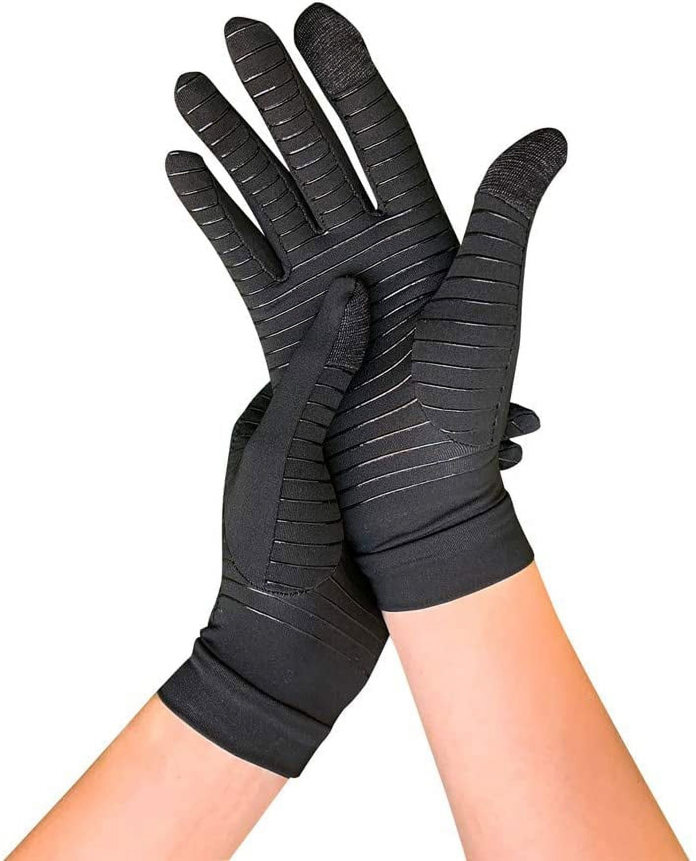Guantes de compresión de cobre para aliviar el dolor de artritis ...