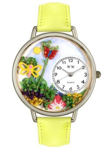 Whimsical - Butterflies Watch in Silver (Large) - Walmart.com