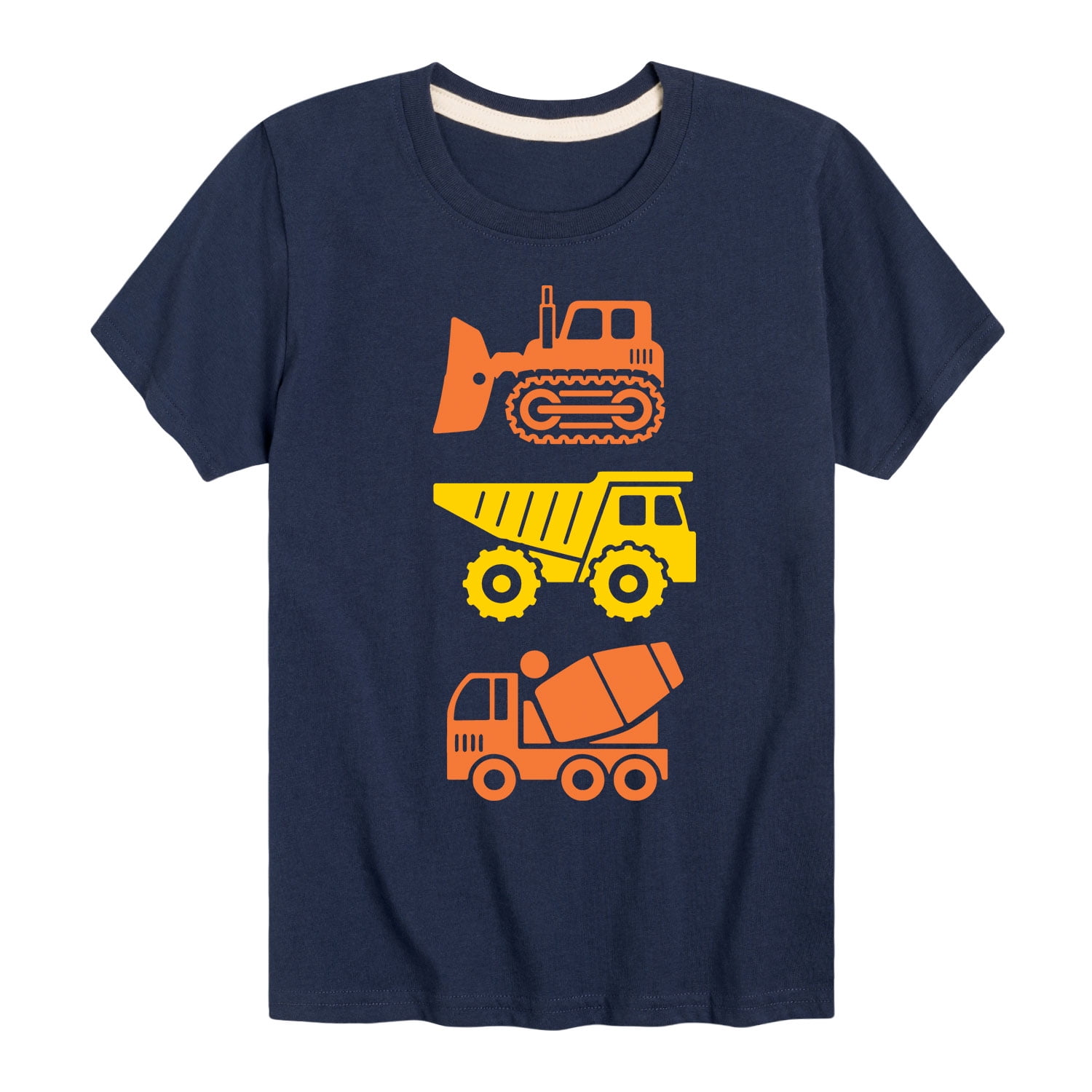 Instant Message - Stacked Construction Vehicles - Toddler And Youth ...