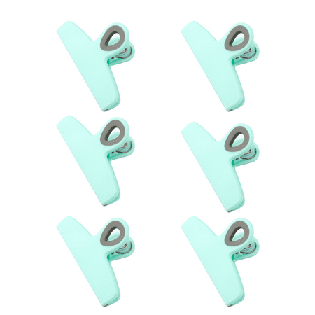 Qianli 6 Large Heavy Duty Bag Clips, 5" Chip Bag Clips, Large Food ...