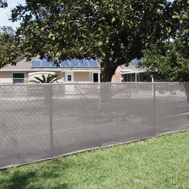 EZ Privacy Screen™, 44" x 50' Gray - Walmart.com