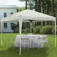 COBIZI 10x10ft Easy Pop-up Collapsible Canopy, Waterproof, 4 Sidewalls ...