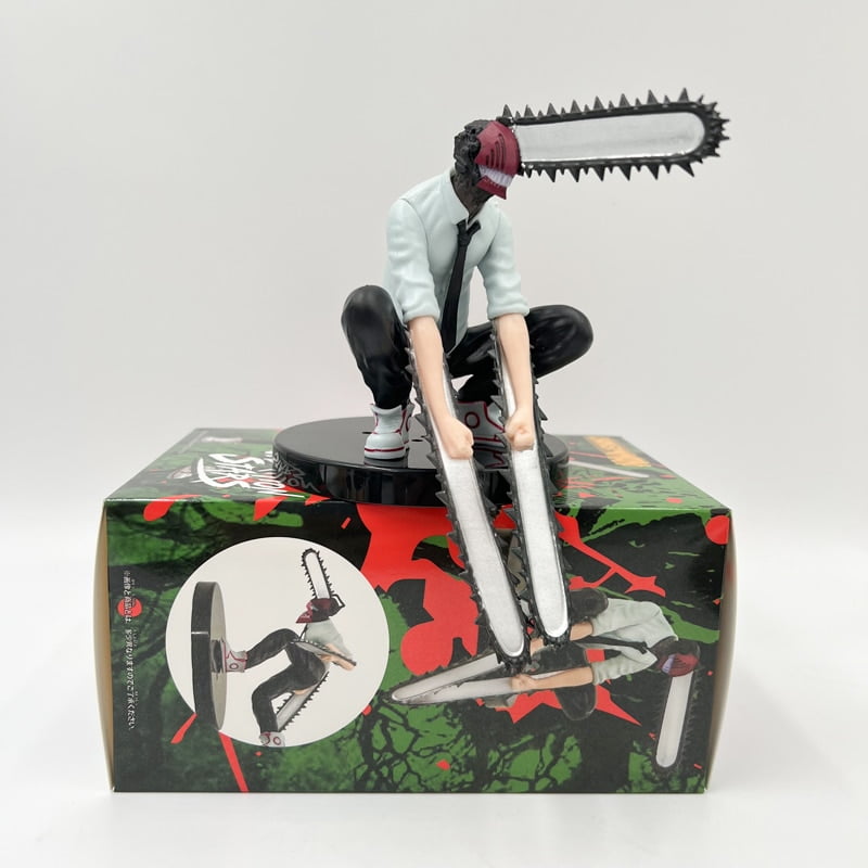 19cm Chainsaw Man Denji Anime Figure Power/Denji Action Figure Chainsaw ...