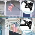 Flag Pole - Upgraded Bracket, 6 FT Stainless Steel Flag Poles for ...
