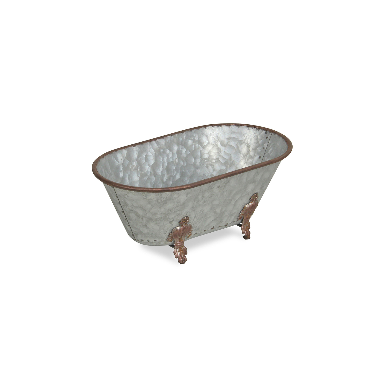 Home Indoor Galvanized Decorative Metal Bathtub - Walmart.com