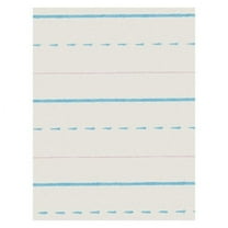 Zaner-Bloser, PACZP2610, Broken Midline Ruled Paper, 500 Per Ream ...