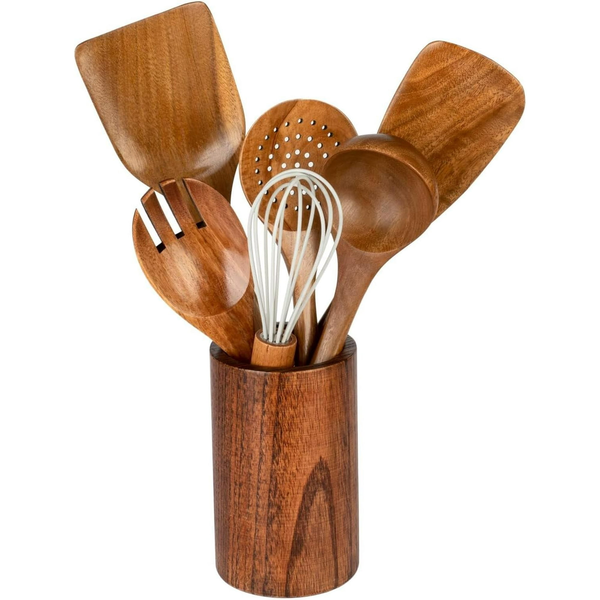 Click here for Unbranded Kitchen Utensils Set  5 Pcs Natural Acac... prices